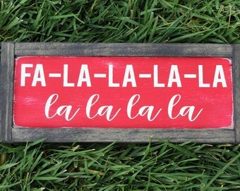 Fa la la la la | Etsy
