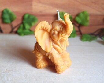 Elephant candle | Etsy