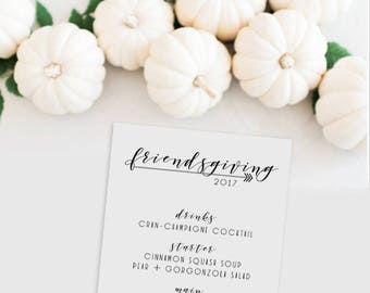 Friendsgiving decor | Etsy