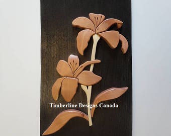 Wood intarsia | Etsy