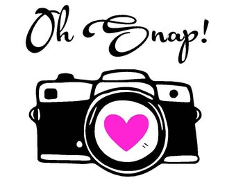 Oh snap decal | Etsy