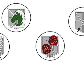 Attack on titan | Etsy