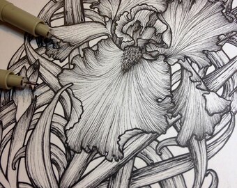 Handmade and Hand-Embellished Cards and by PrinterAndPress on Etsy