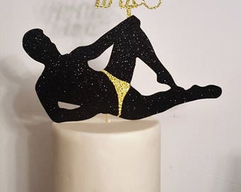 Stripper cake topper | Etsy