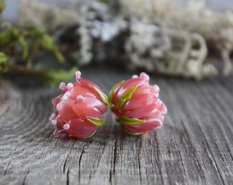 Lampwork flowers | Etsy