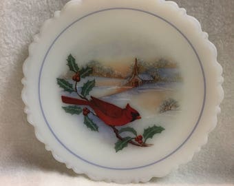 Fenton plates | Etsy