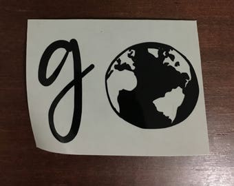 Wanderlust decal | Etsy