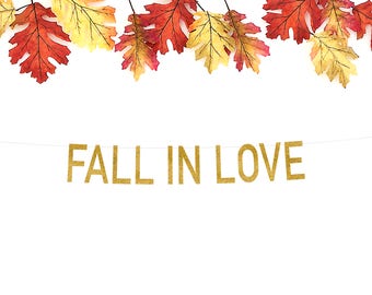 Fall in love sign | Etsy