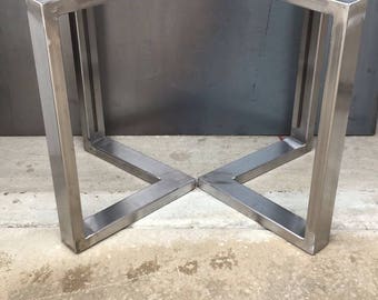 Steel table legs | Etsy