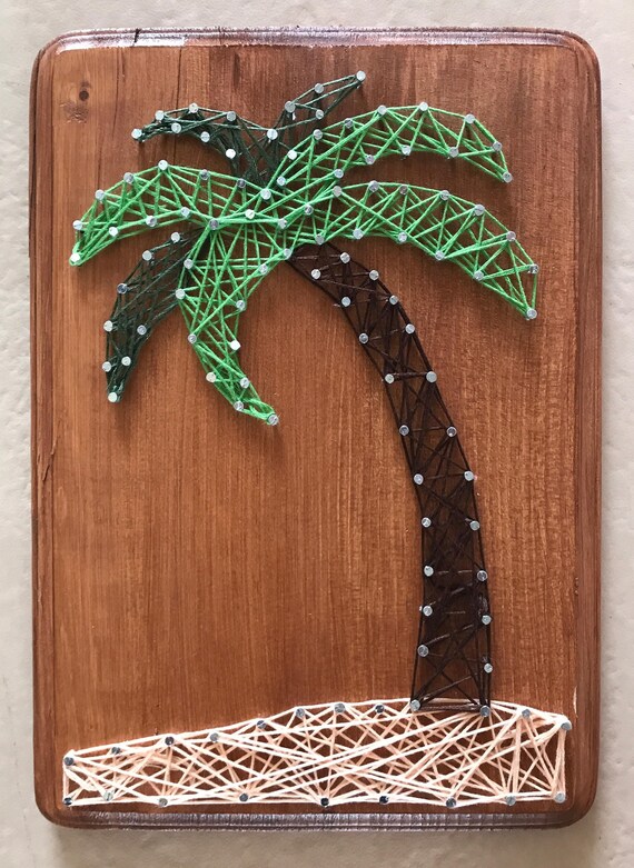Palm Tree String Art