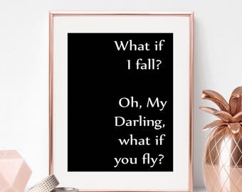 What if i fall | Etsy