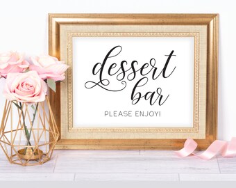 Dessert buffet table | Etsy