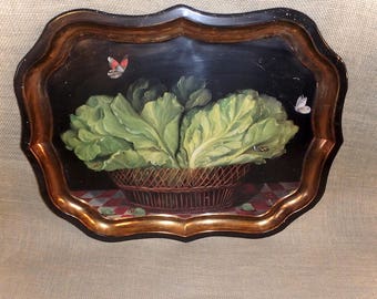 Vintage serving tray | Etsy