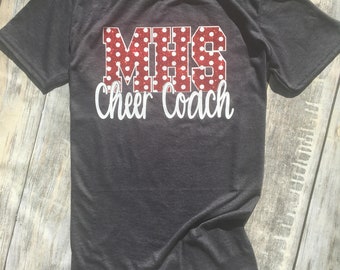 Cheer coach shirt | Etsy