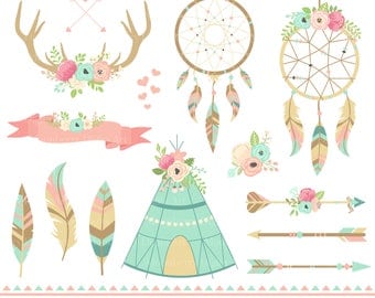 Teepee clipart | Etsy