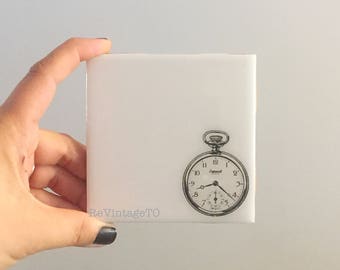 Pocket watch decal | Etsy