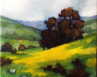 Small oil painting | Etsy