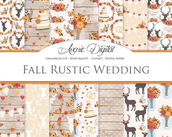 Navy Wedding Digital Paper. Scrapbooking Backgrounds bridal