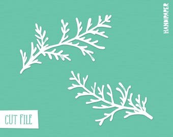 Pine tree stencil | Etsy