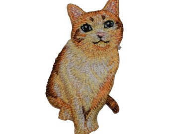 Cat applique | Etsy