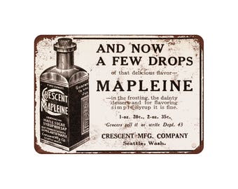 Maple syrup sign | Etsy