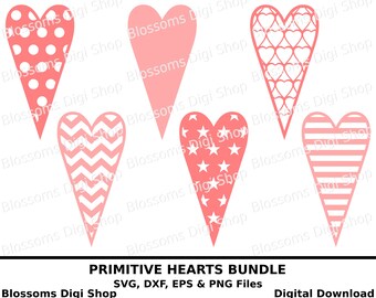 Primitive svg | Etsy