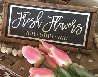 Flower signs | Etsy