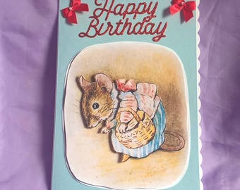 Beatrix potter cards | Etsy