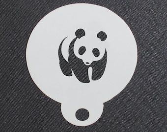 Panda stencil | Etsy