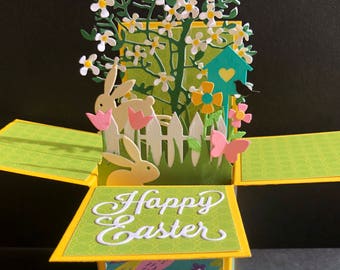 Pop up box card | Etsy