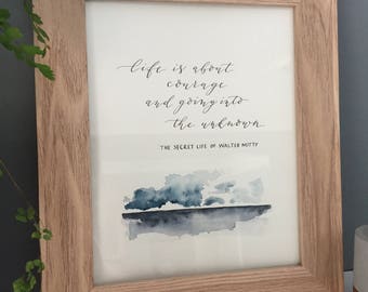 Walter mitty | Etsy