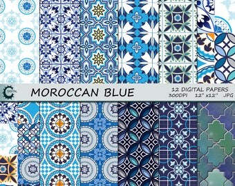 Moroccan tile | Etsy