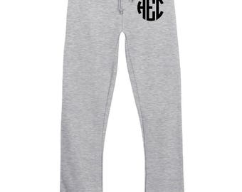Monogram pants | Etsy