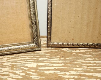 Gold photo frame | Etsy