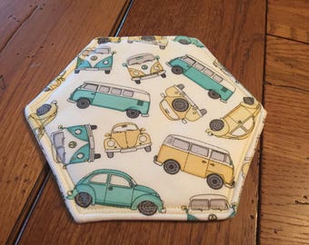 Vw bus fabric | Etsy