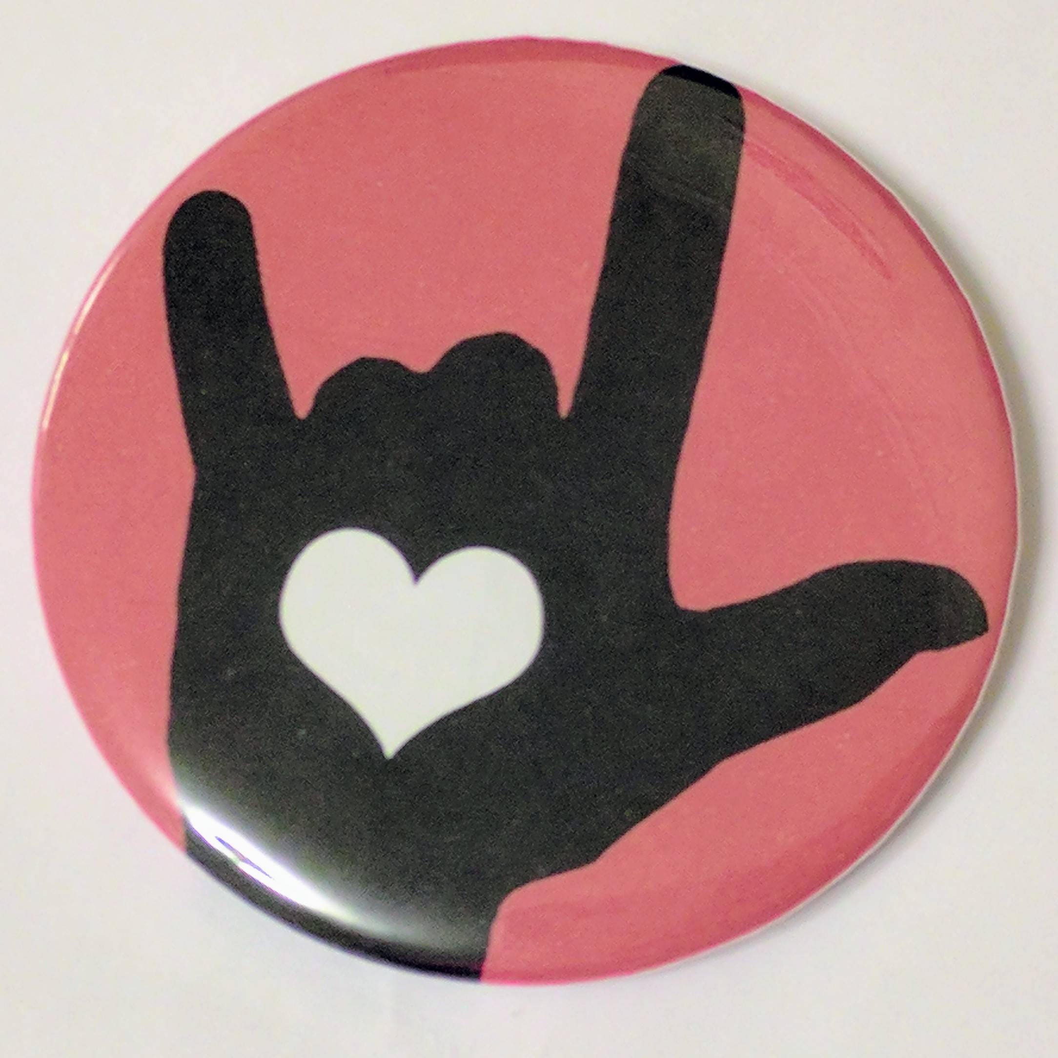 I Love You Button/Pin