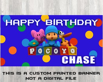 Pocoyo banner | Etsy