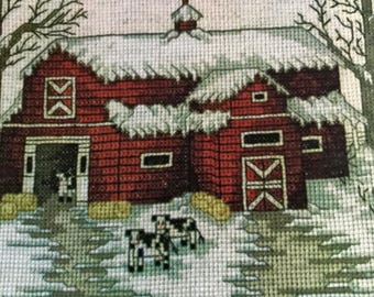 Barn pattern | Etsy