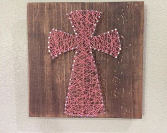 String art cross | Etsy