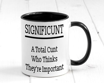 Offensive mugs | Etsy