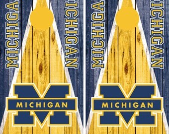 Michigan cornhole | Etsy