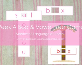 Montessori Phonetic Cards WHOLE SCHOOL PDF Downnload. Short