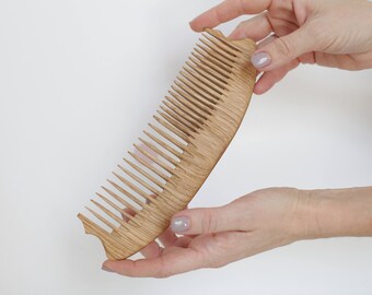 Wooden comb | Etsy