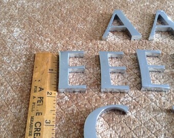 Steel letters | Etsy