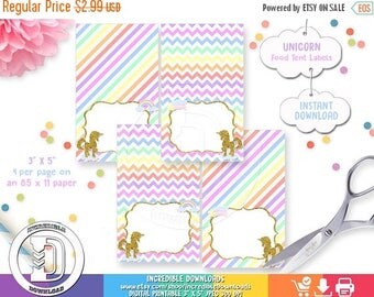 Unicorn labels | Etsy