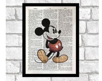Mickey mouse sheet | Etsy