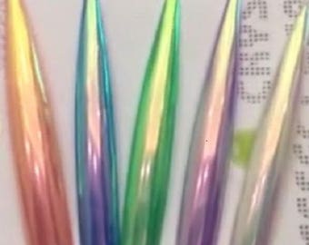 Chrome nail powder | Etsy