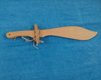 Orc Cleaver Sword/Axe Lord of the Rings Sword Wooden 'Bad
