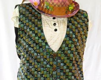 Beaded vest | Etsy