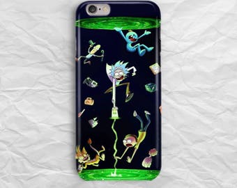 Rick and morty phone case | Etsy